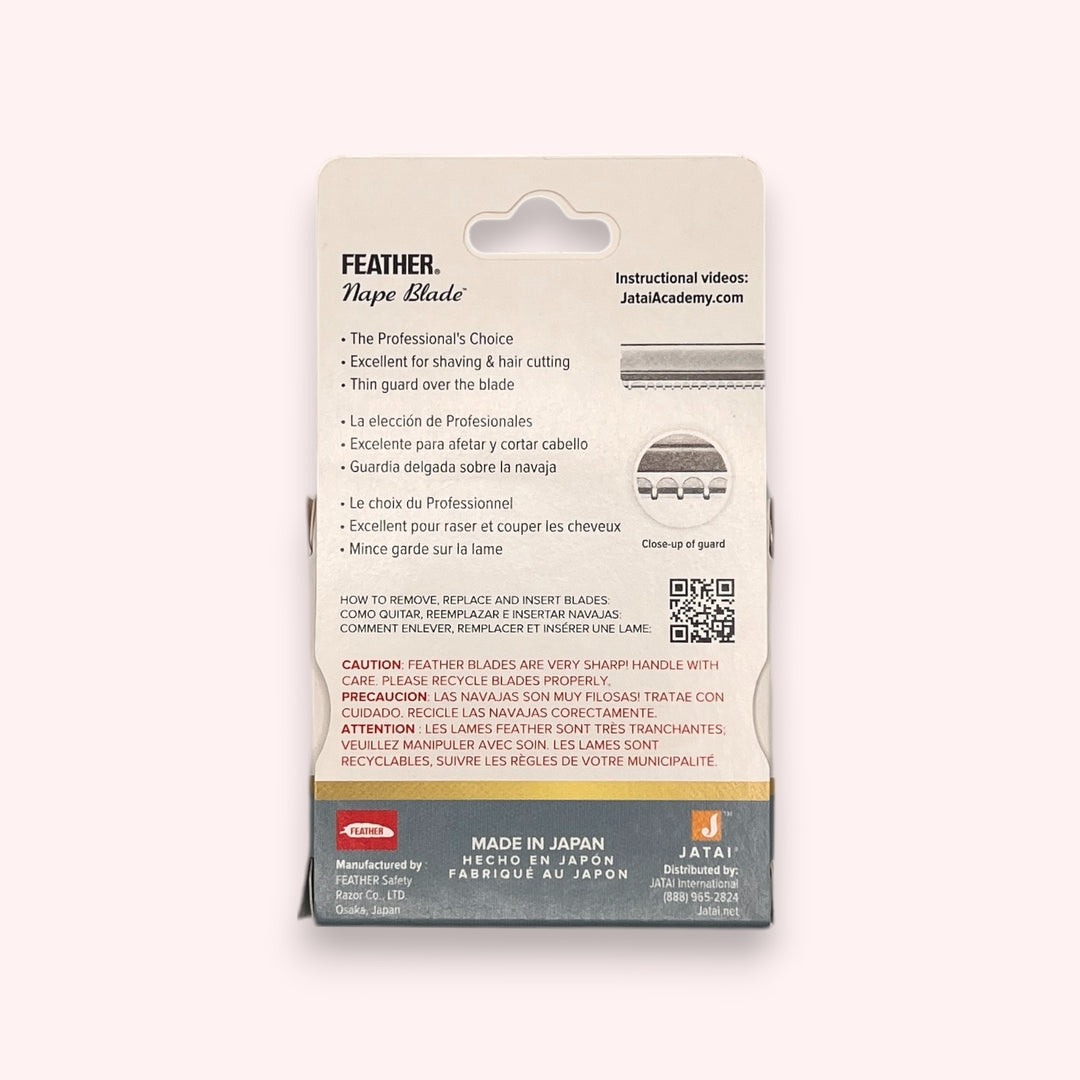 Feather Nape Razor Blades – ShearCraft